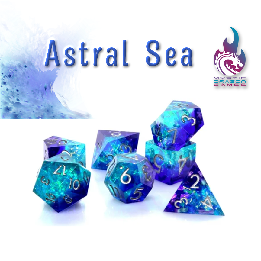 ASTRAL SEA SHARP EDGE DICE SET – Mystic Dragon Games